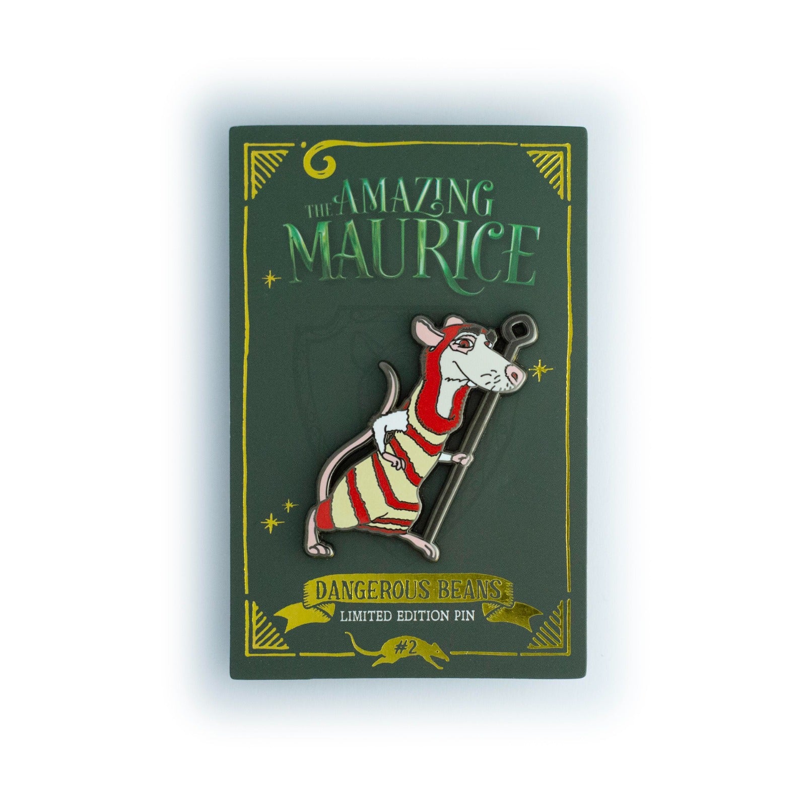 Dangerous Beans Pin Badge | Official Amazing Maurice Store – The ...
