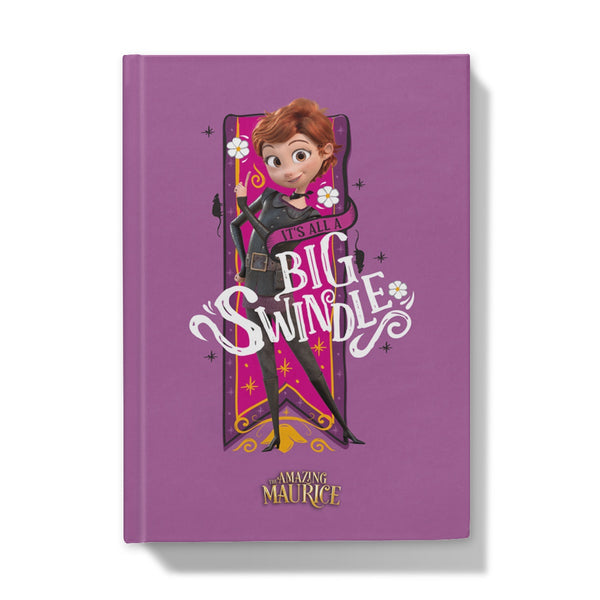 Malicia Purple Hardback Notebook - The Amazing Maurice Film